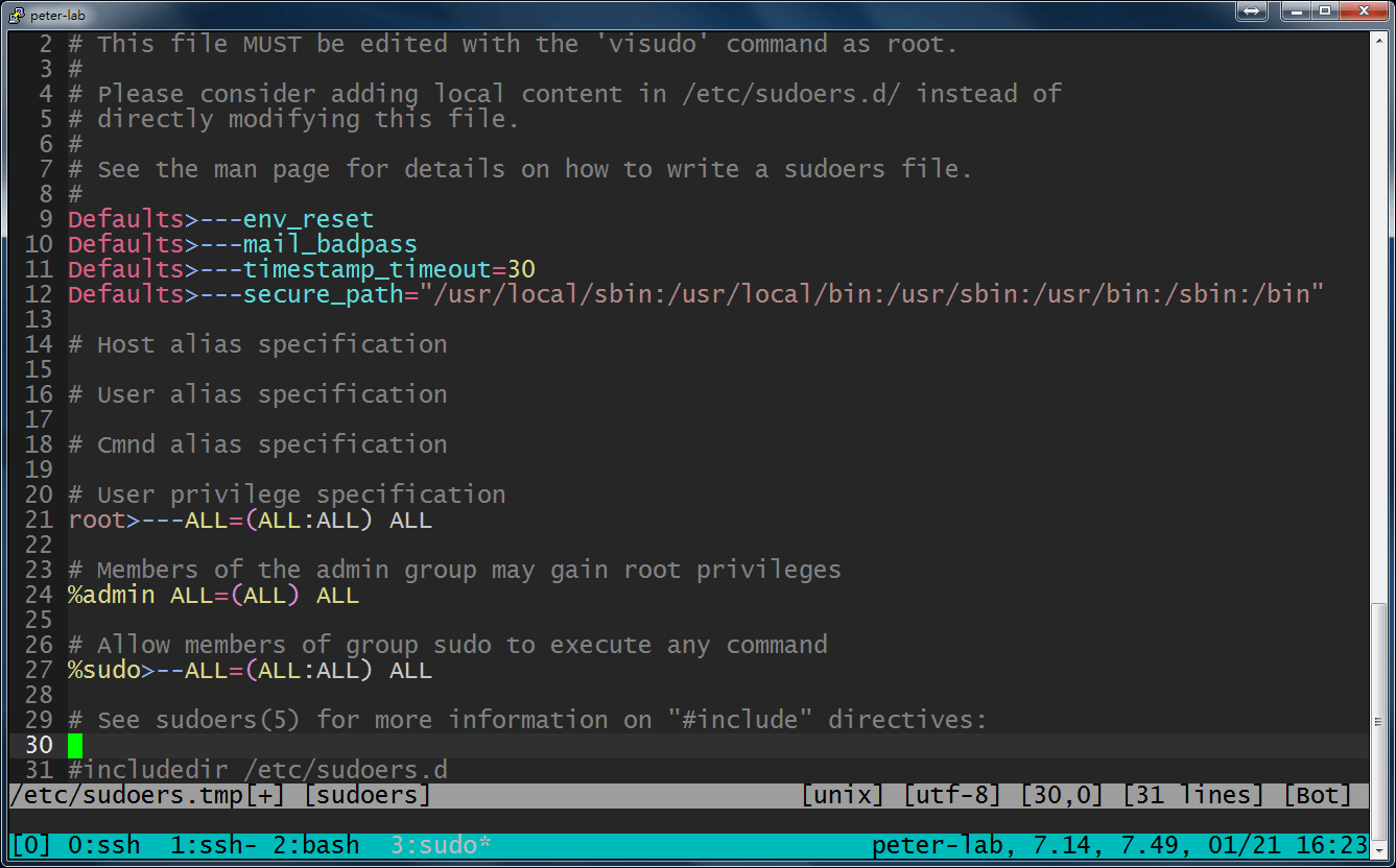 Linux 使用者群組設定、透過 group 來給 sudo 權限 (比改 sudoer 方便!) - Peter Dave Hello's BlogPeter Dave Hello's Blog