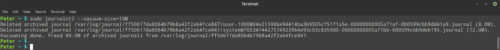 清理 systemd 的 journal 檔案 - Peter Dave Hello's BlogPeter Dave Hello's Blog